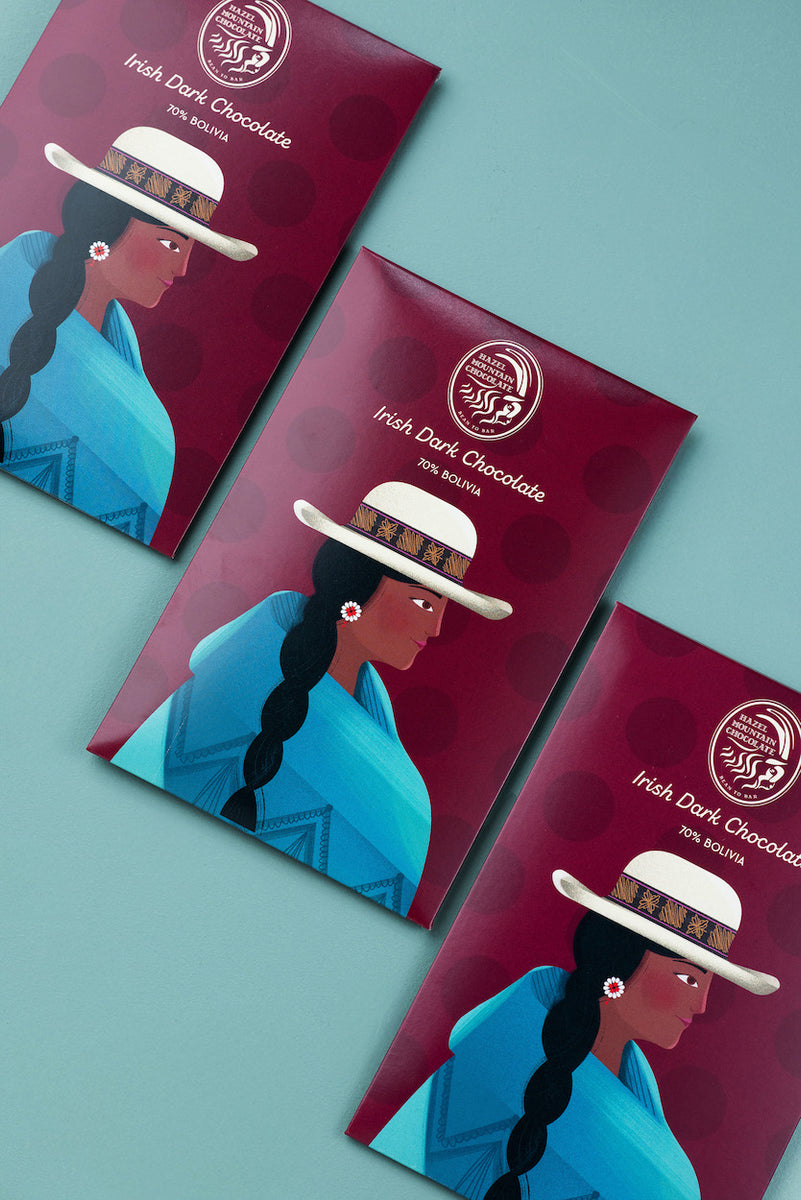NEW 70% Dark Chocolate Bolivia – Hazel Mountain Chocolate