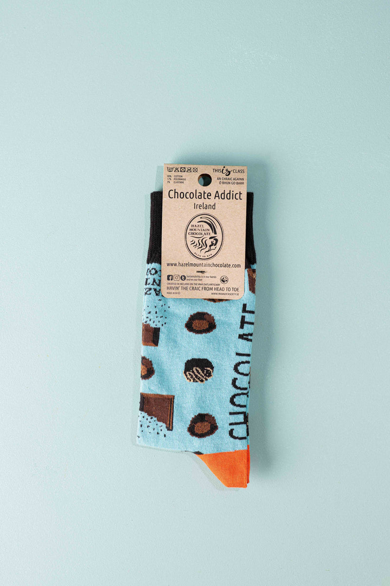 Chocolate Addict Socks – Hazel Mountain Chocolate